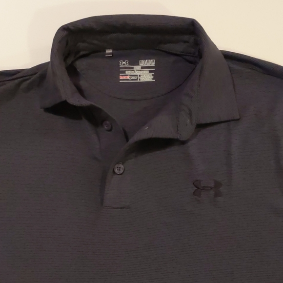 Under Armour | Shirts | Dark Grey Under Armour Polo | Poshmark